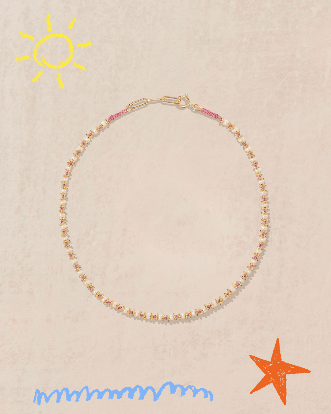 Minikam Pink Necklace